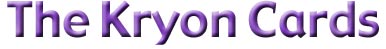 Kryon - The Kryon Cards
